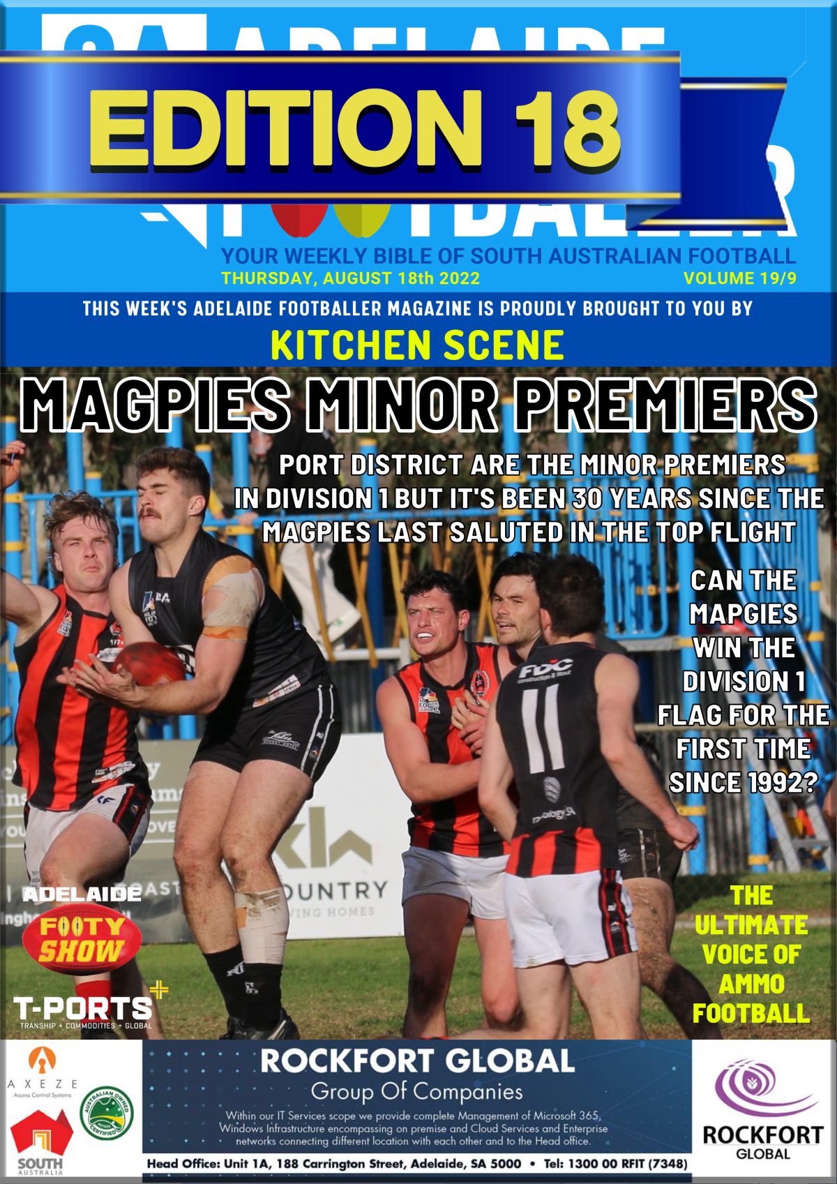The SA Adelaide Footballer Magazine – The South Australian Footballer
