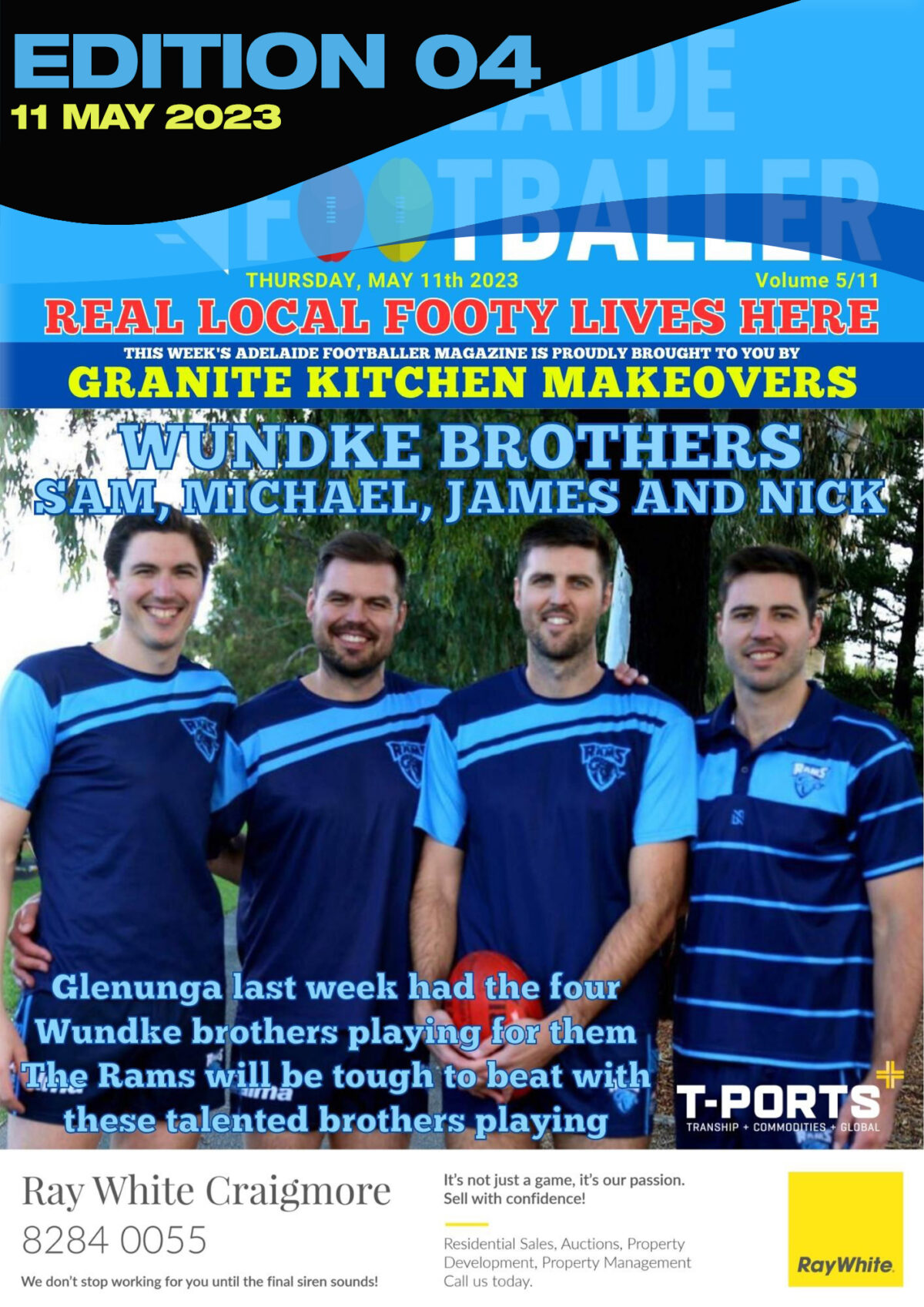 The SA Adelaide Footballer Magazine – The South Australian Footballer