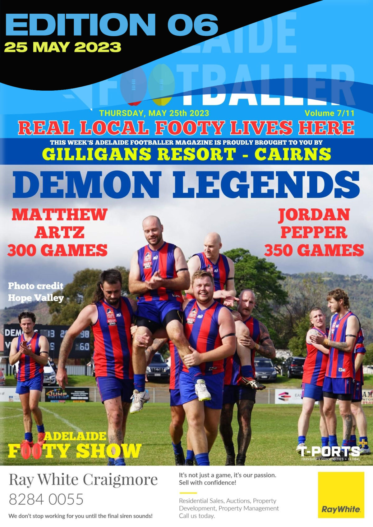 The SA Adelaide Footballer Magazine – The South Australian Footballer
