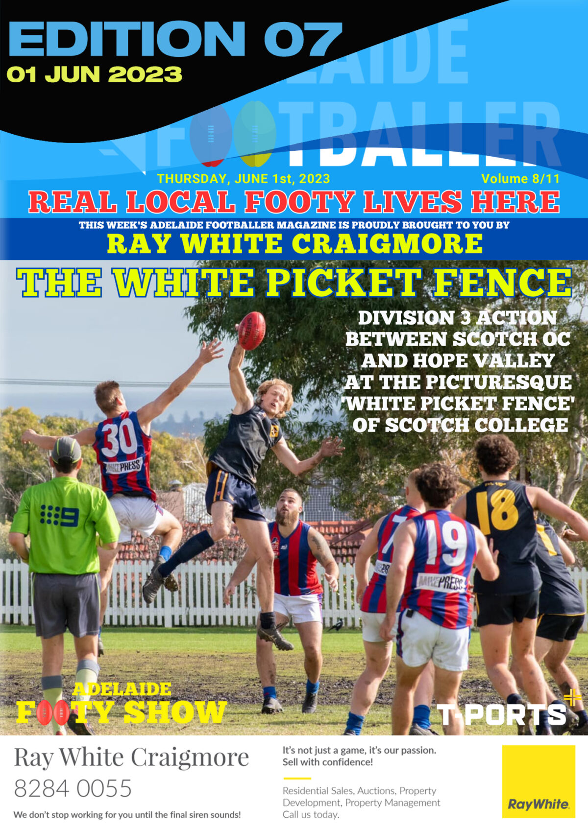 The SA Adelaide Footballer Magazine – The South Australian Footballer