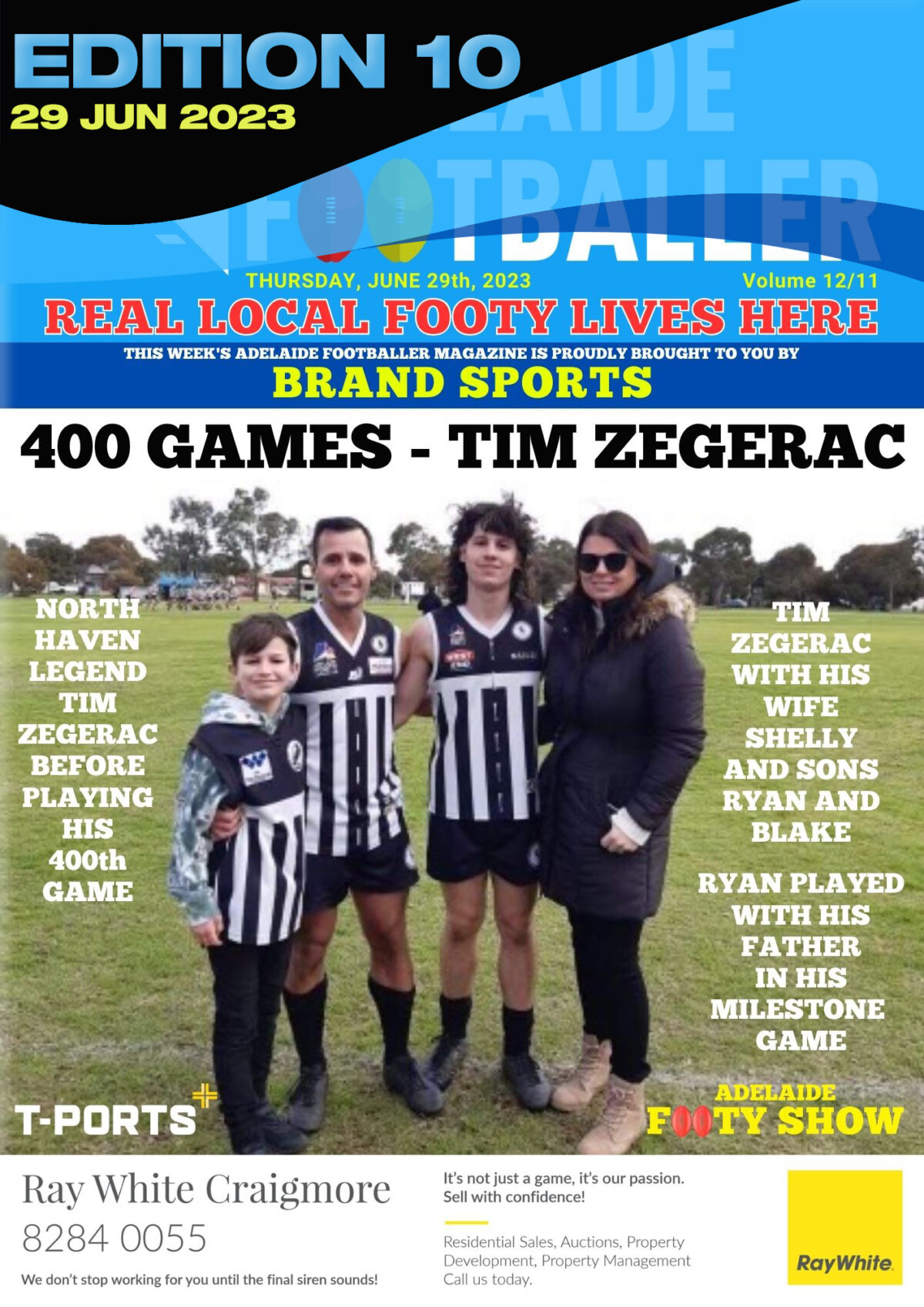 The SA Adelaide Footballer Magazine – The South Australian Footballer