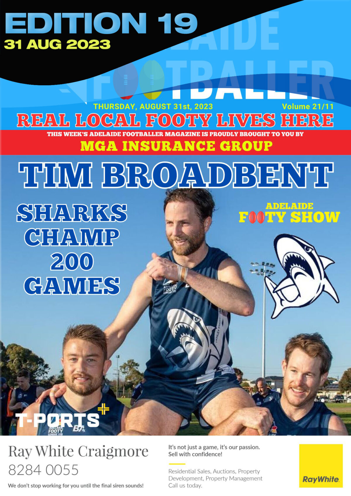 The SA Adelaide Footballer Magazine – The South Australian Footballer