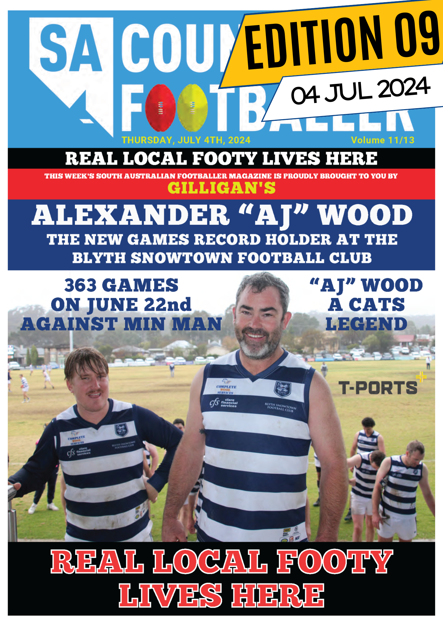 The SA Country Footballer Magazines – The South Austalian Footbaler