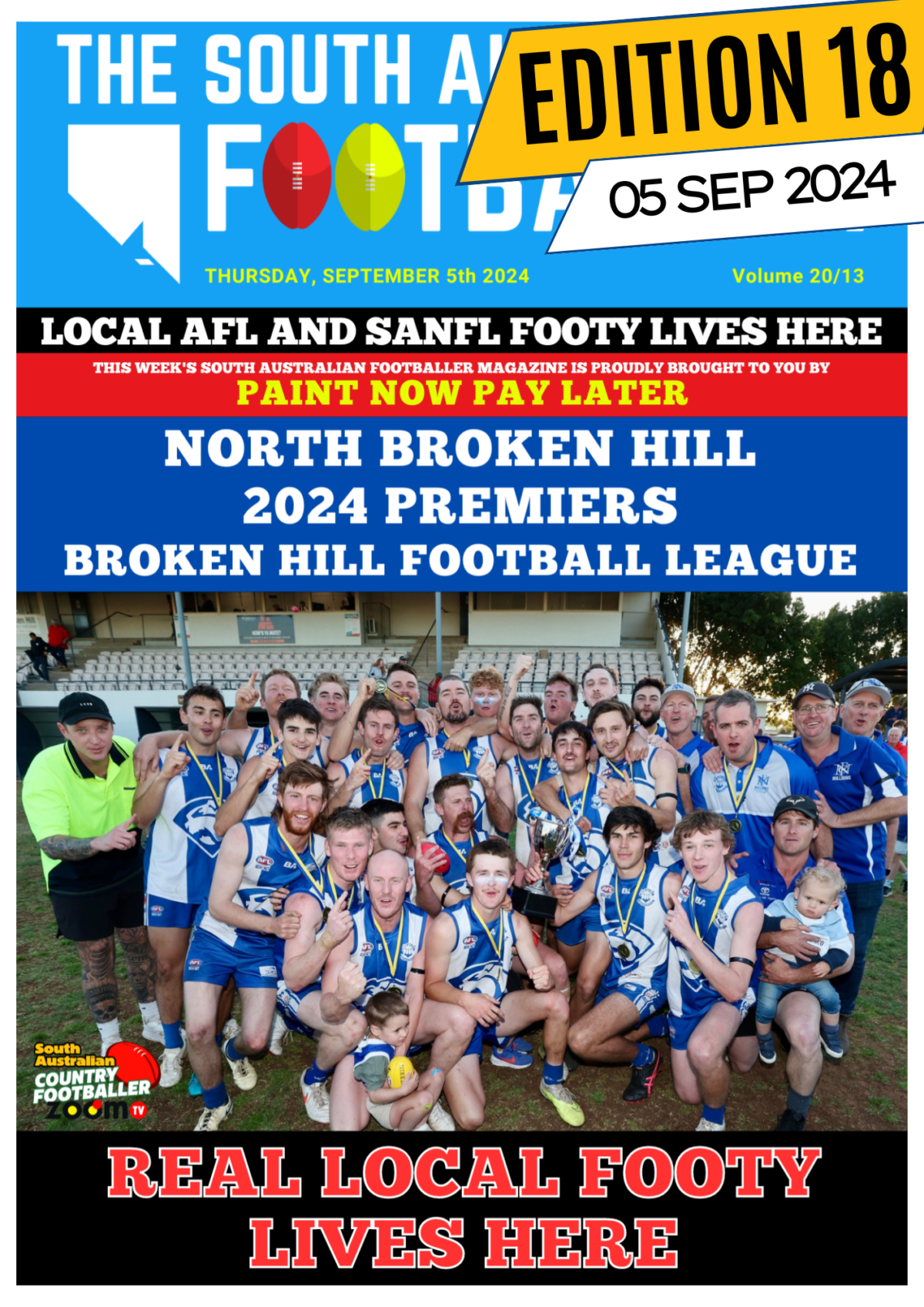 The SA Footballer Magazine – The South Australian Footballer